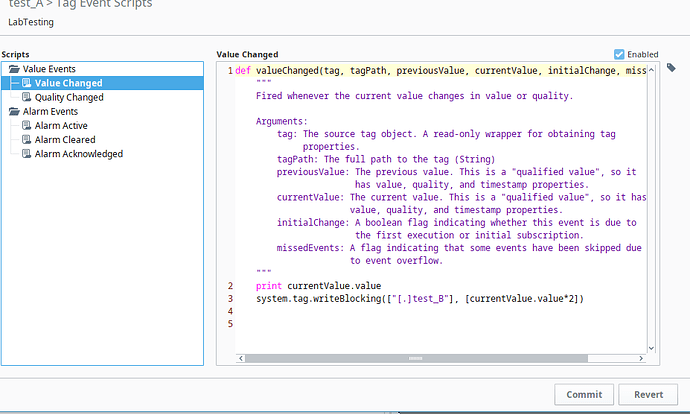 Tag Event Script Print Ignition Inductive Automation Forum